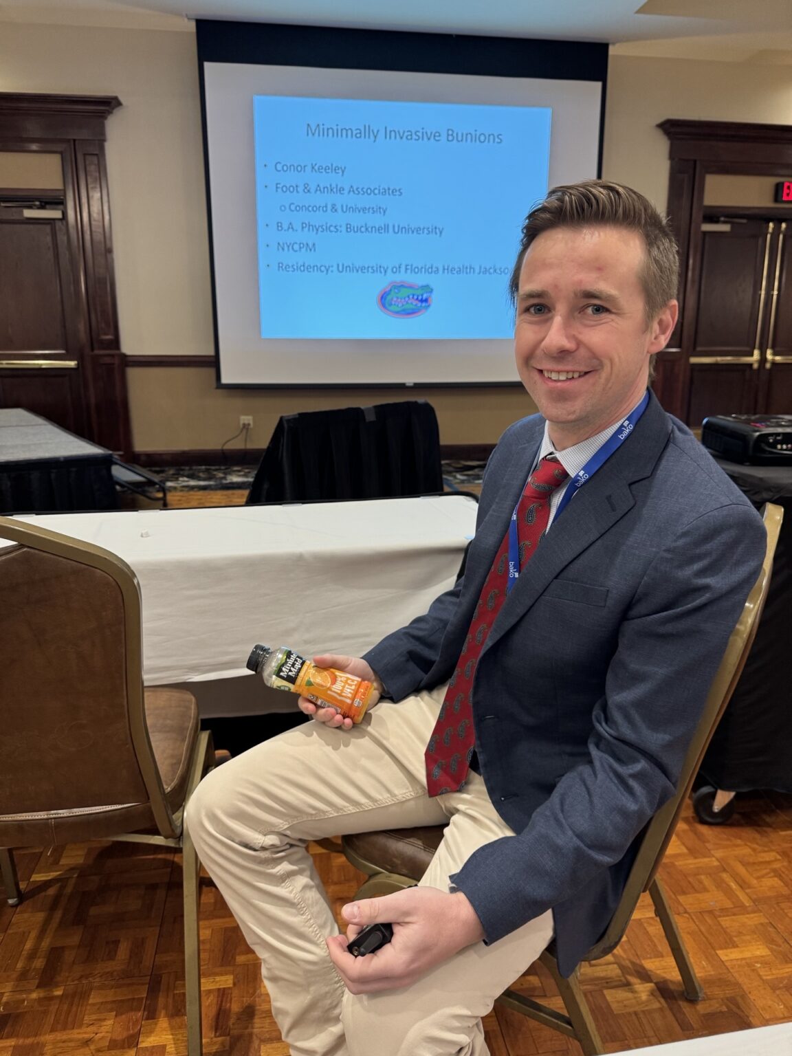 Dr. Conor Keely Presents on Minimal Incision Foot Surgery at NCFAS 2025 ...